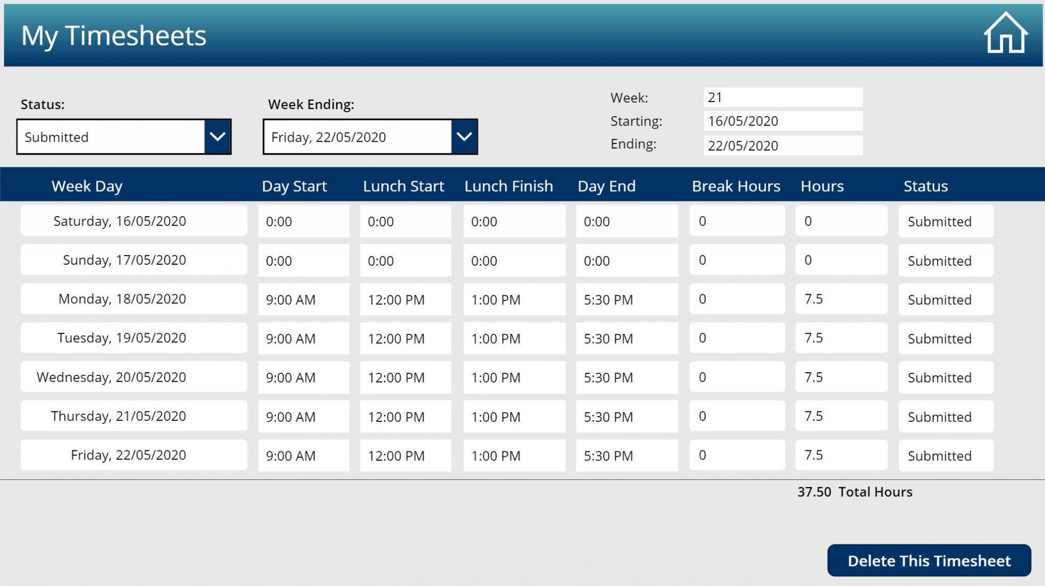 Timesheet Management Solution – ATH Business Solutions